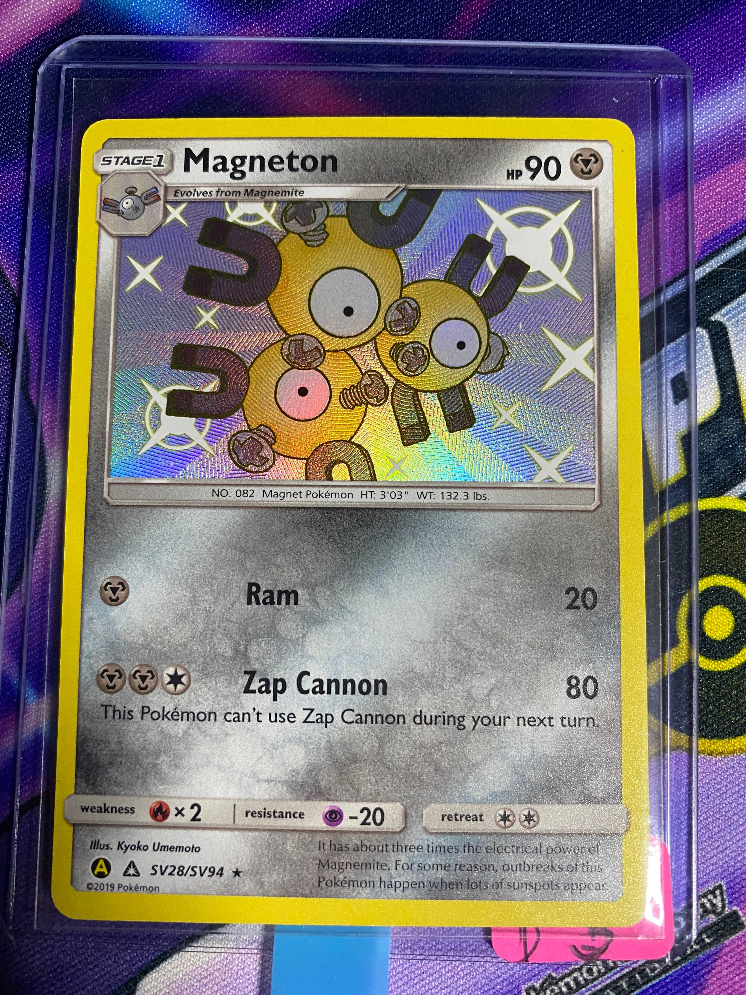Magneton Pokemon Card